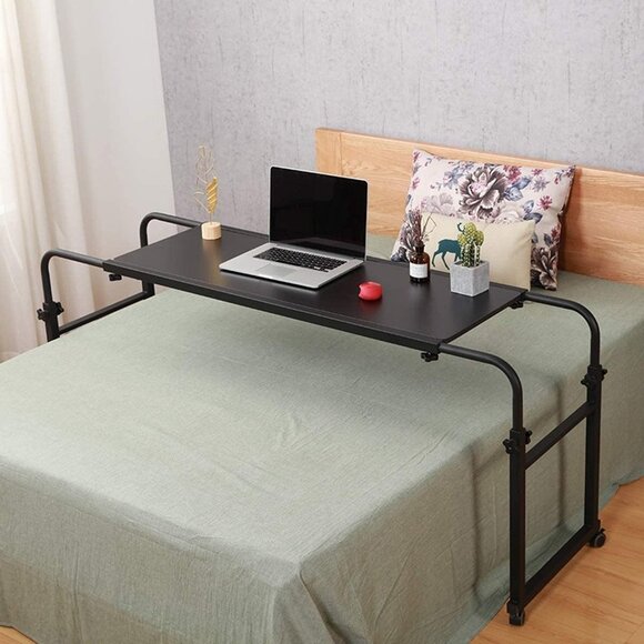 Office | New Overbed Table With Wheels Overbed Desk Over Bed Desk King Queen Bed Table | Poshmark